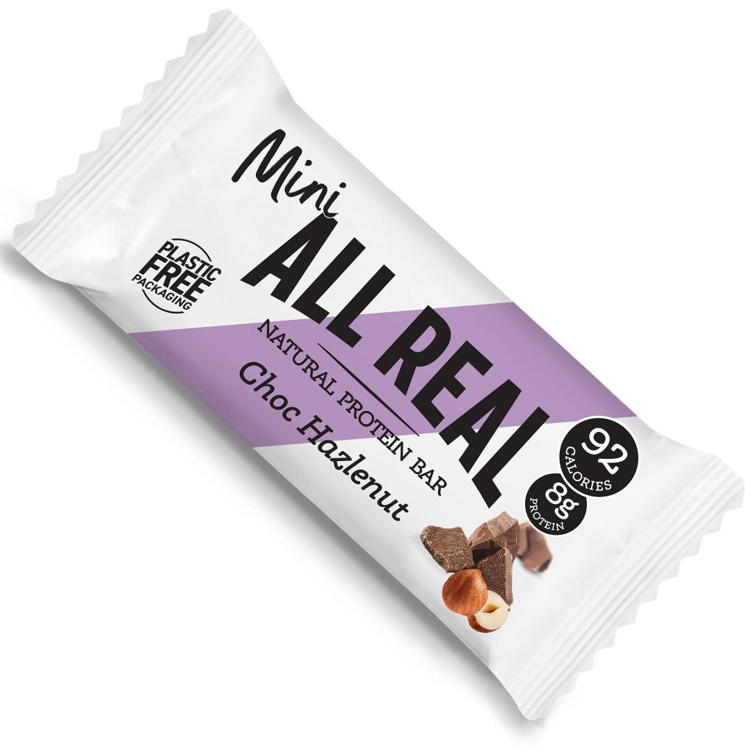 Mini Choc Hazelnut Natural Protein Bar | Made in Ireland – All Real ...